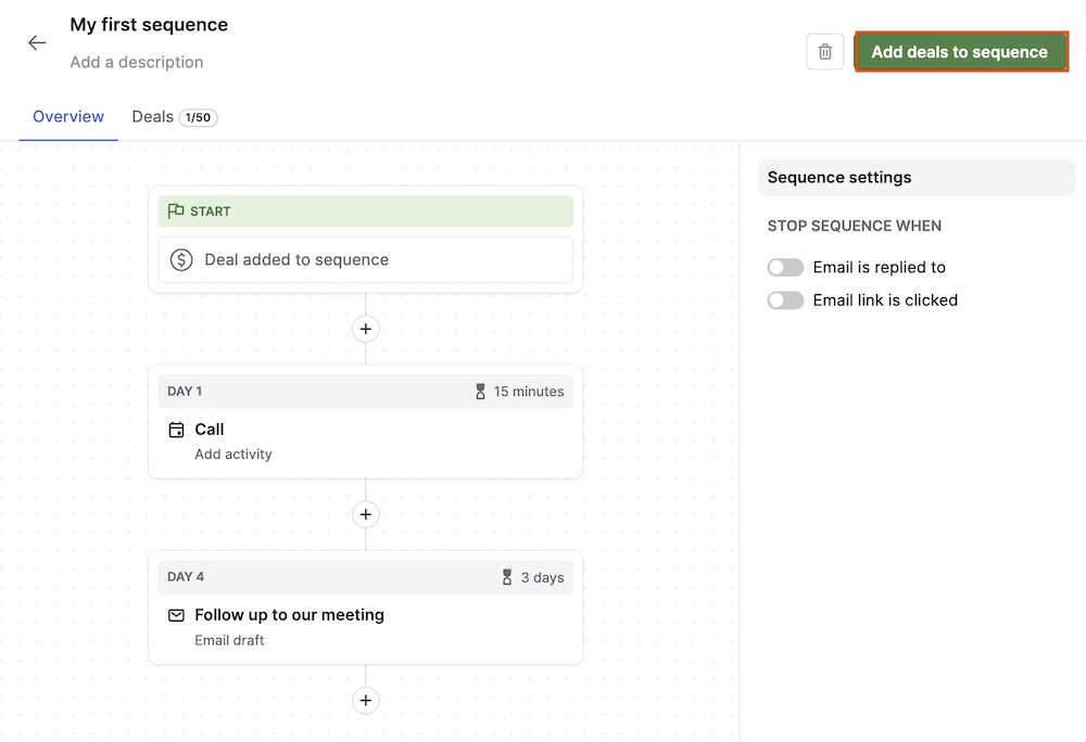 What’s the difference between Sequences and Automations? - Knowledge Base | Pipedrive